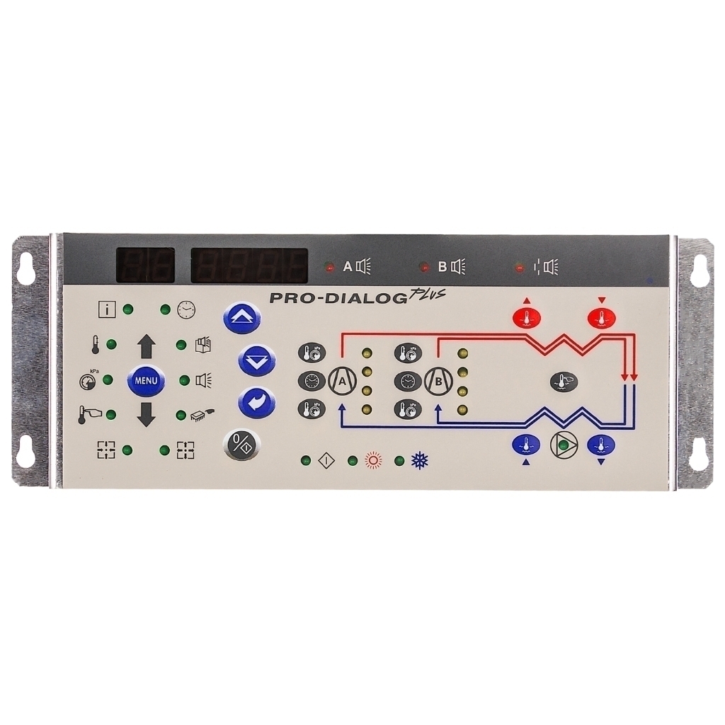 Display Sinotico Água Chiller Carrier Pro Dialog Ill