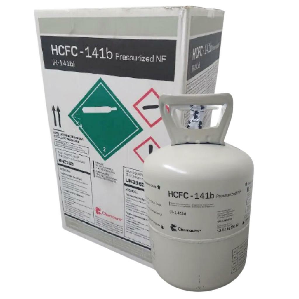 Gás Chemours 141b 13,62Kg ONU3161 Limpeza de Sistemas Du Pont