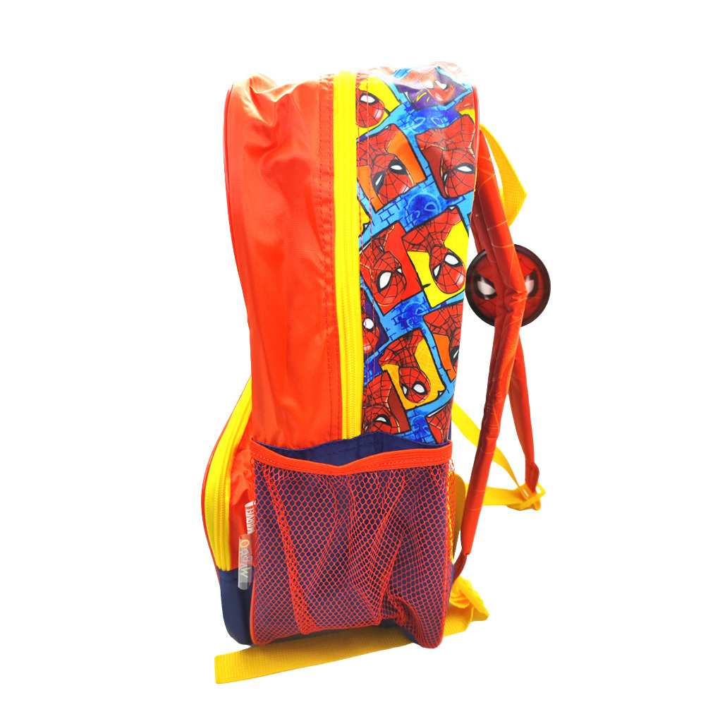 MOCHILA WABRO SPIDERMAN 16" CON CARRO