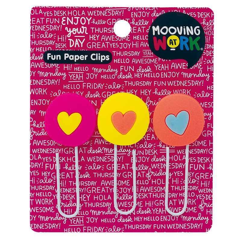 FUN PAPER CLIPS MOOVING 50MM