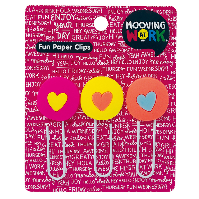 FUN PAPER CLIPS MOOVING 50MM