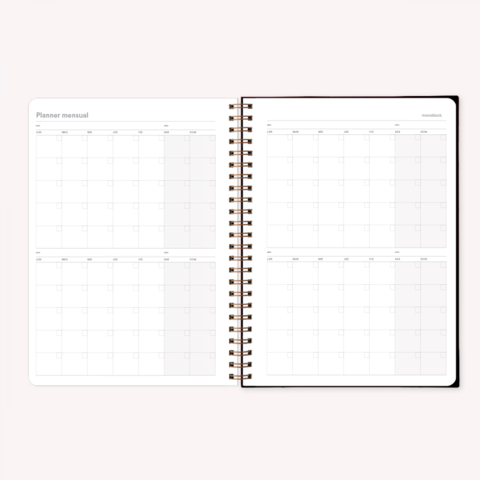 CUADERNO MONOBLOCK MACANUDO COMPOSITION BOOK A4 TAPA FLEXIBLE CUADRICU