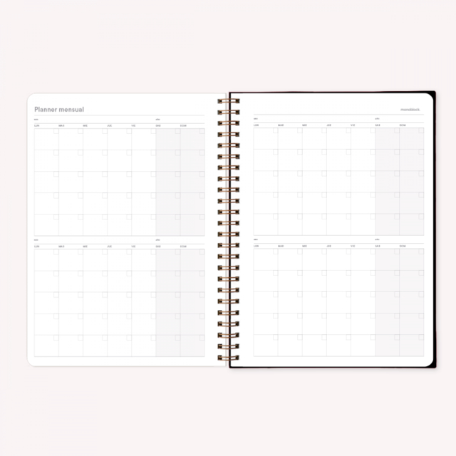 CUADERNO MONOBLOCK MACANUDO COMPOSITION BOOK A4 TAPA FLEXIBLE CUADRICU