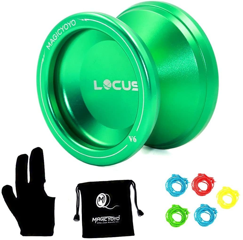 Yoyo Profissional Magicyoyo V6 Locus Alumínio Rolamento Ioio