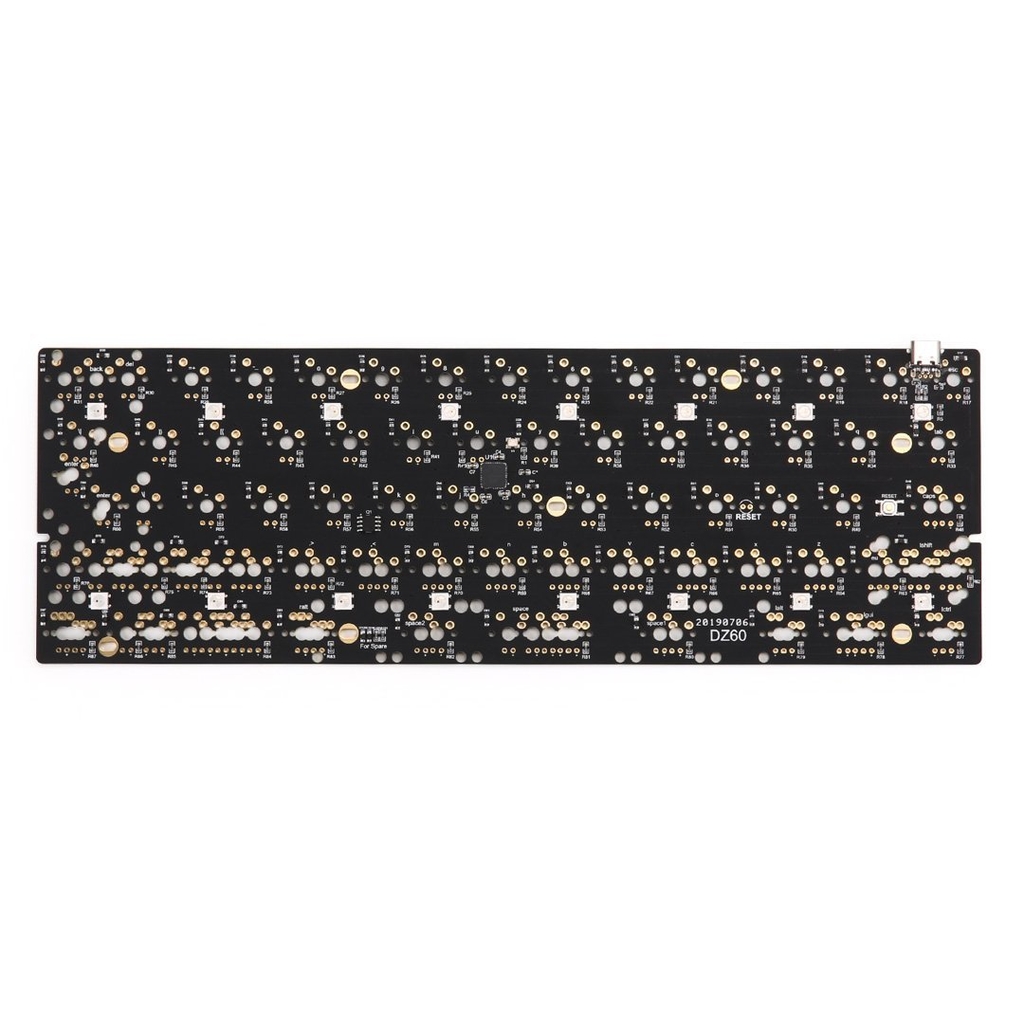 PCB 60% REV 3.0 Version para soldar - Latamkeys