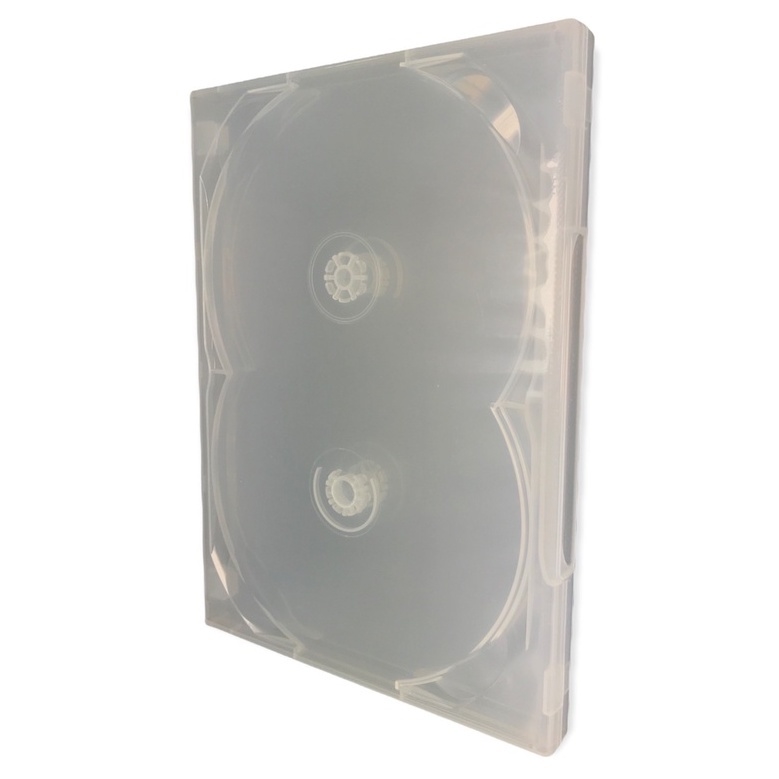 Estojo/Box DVD Scanavo Quadruplo Transparente - Starvox