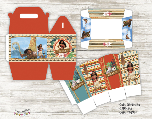 Kit imprimible Moana - Comprar en Imprimibles
