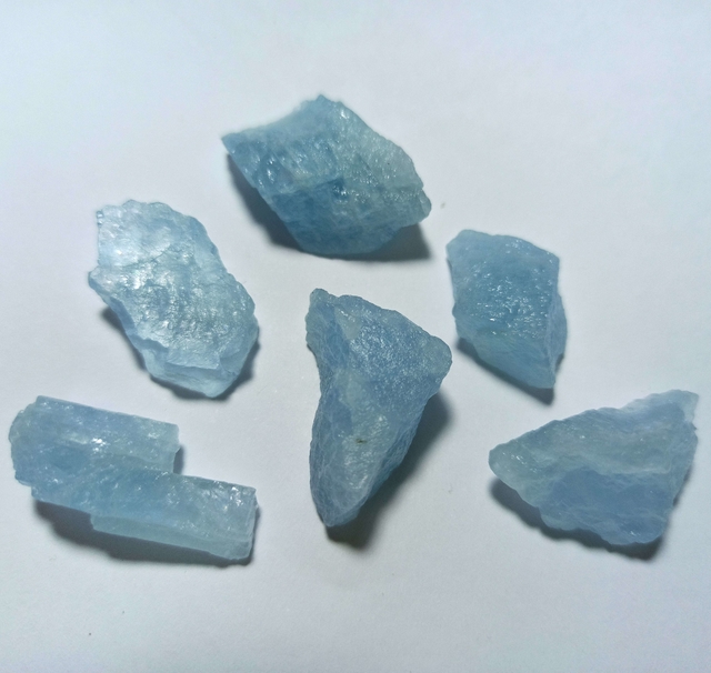 Lote Água Marinha Bruta 02 - Comprar em INKALAMU GEMS