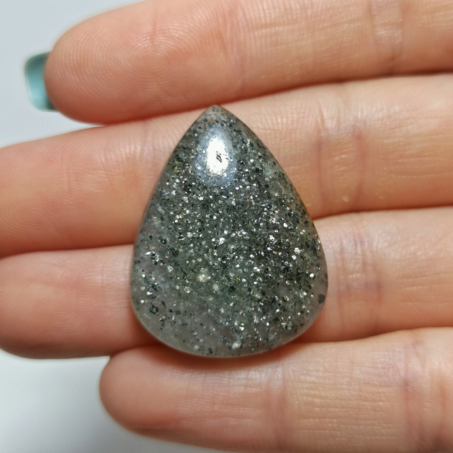 Pedra do Sol Negra 04 - Comprar em INKALAMU GEMS