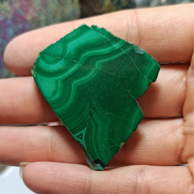 Chapa de Malaquita 12 - Comprar em INKALAMU GEMS
