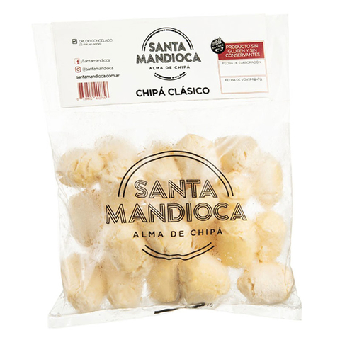 Chipá Clásico x 500 gr - SANTA MANDIOCA