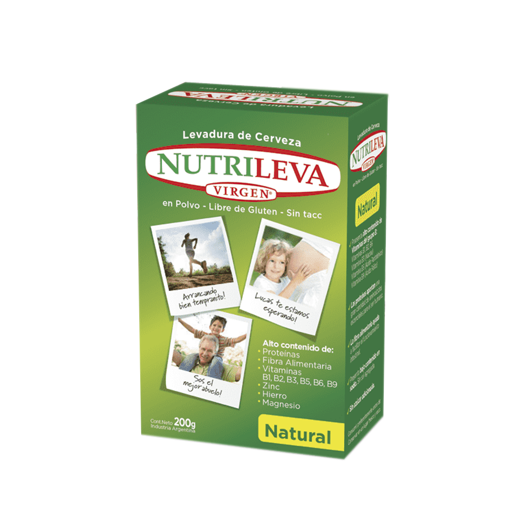 Levadura de Cerveza Nutricional Original x 200gr- NUTRILEVA