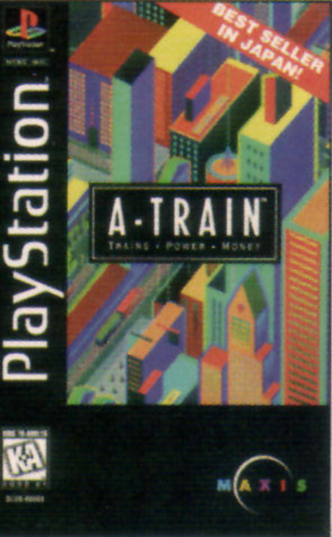 A-Train (USA) - PS1 - Comprar em Mastra Games