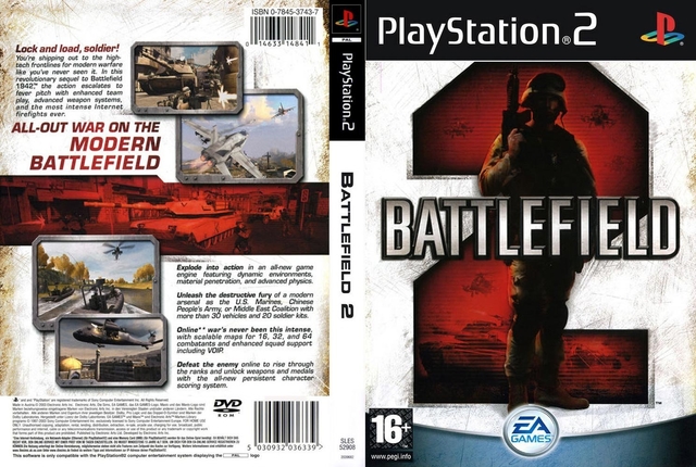 Battlefield 2 - PS2 - Comprar em Mastra Games