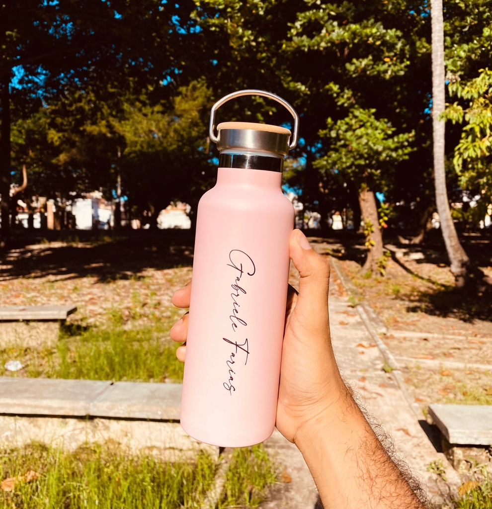 garrafa personalizada com nome