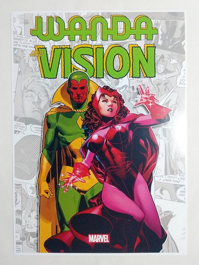 Wanda and Vision Comic - Poster 1