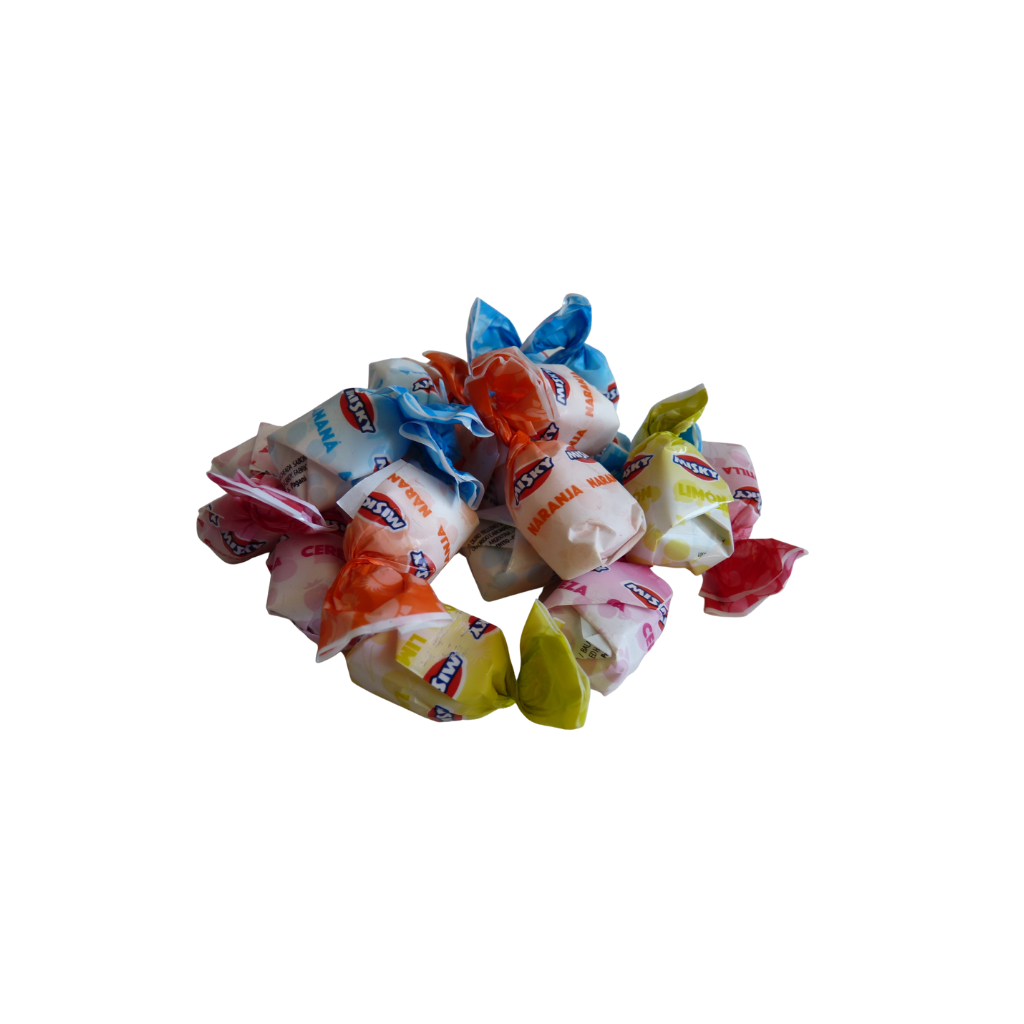 Caramelos Misky medallón fruta x 150 gr