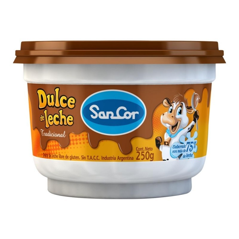 Dulce de leche Sancor tradicional x 250 gr
