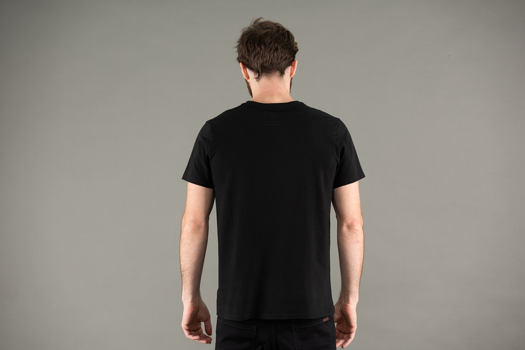 Venta > remera lisa negra > en stock