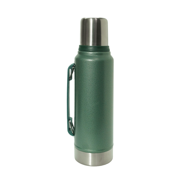 Termo Journey Trip Verde de 1 litro en acero inoxidable de doble capa