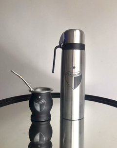 KIT TERMO Y MATE DE ACERO PERSONALIZADO