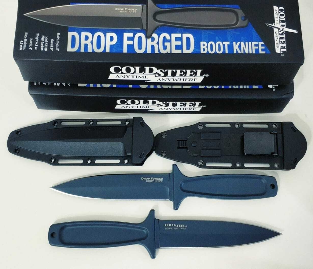 Adaga Cold Steel DROP FORGED Boot Knife 36MB - Aço 52100, Full Tang ...