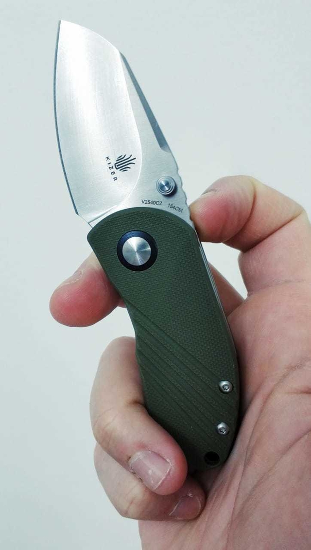 Canivete Kizer CONTRAIL, V2540C2, Aço 154CM, Original, Small Frame ...