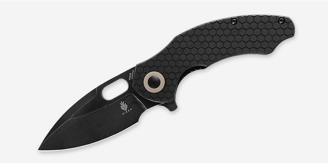 Canivete Kizer Mini Roach Black V3477V2, Aço 154CM, Com Flipper Lateral ...
