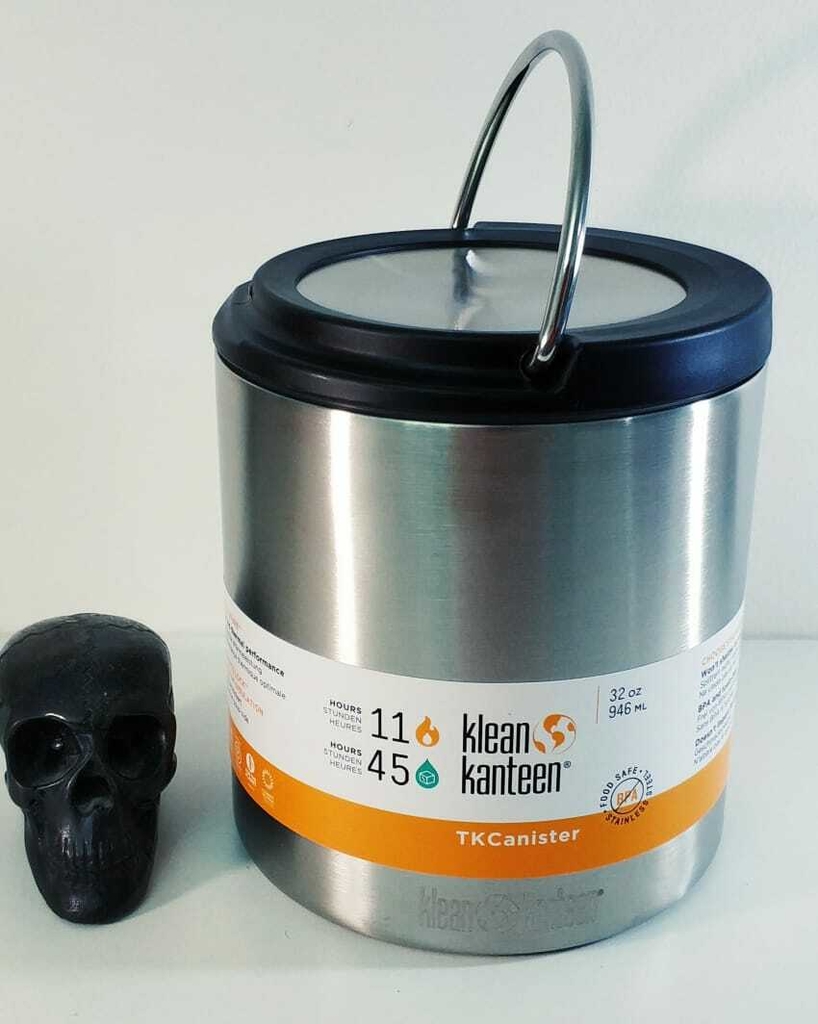 TK Canister (Recipiente para alimentos) Klean Kanteen - Com Tampa de ...