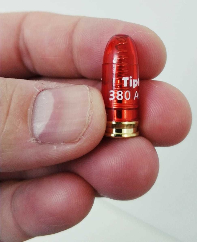 Snap Caps .380 Auto Tipton, Importado, Espoleta Com Mola - Munição de ...