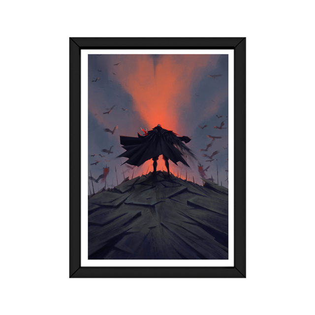 Quadro - LOL - Swain, O Grande General Noxiano