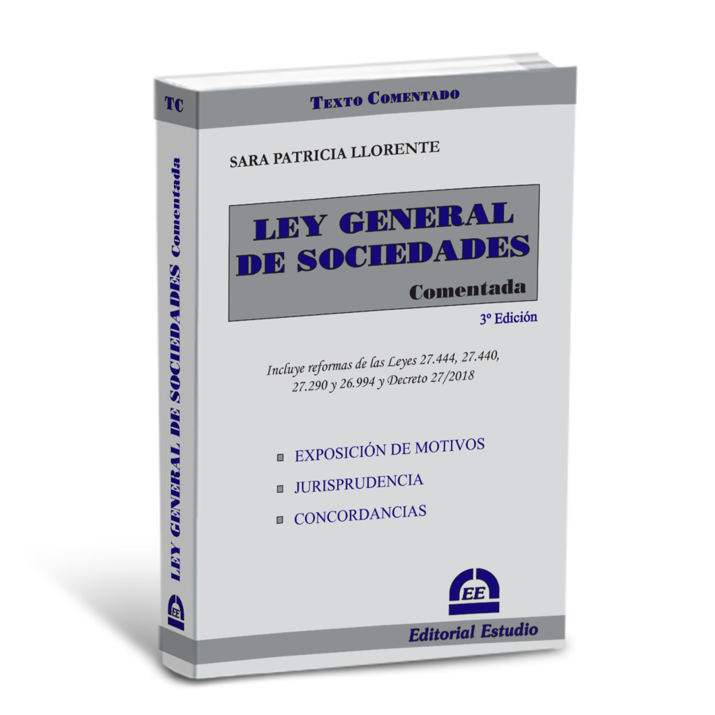 Ley General de Sociedades Comentada - Editorial Estudio