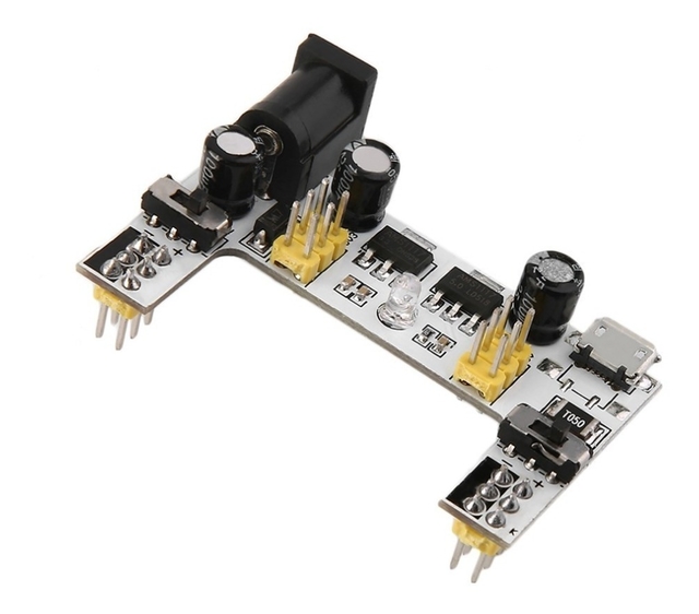 Fuente Para Protoboard 5v 3.3v Salida Usb Mb102 Arduino
