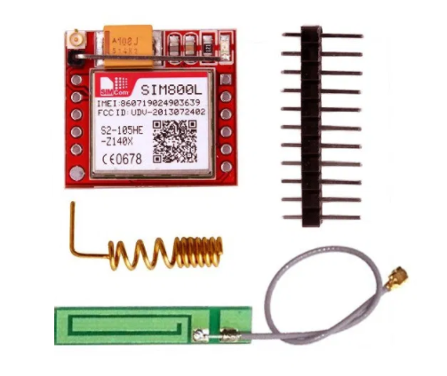 Módulo celular GSM Gprs Sim800L c/antena
