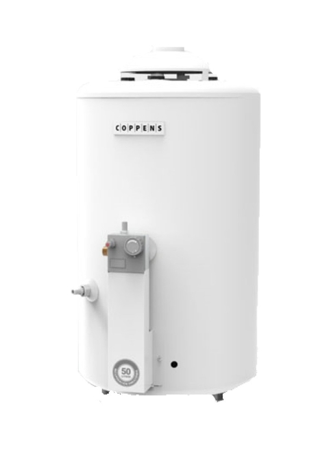 TERMOTANQUE A GAS COPPENS 50 LITROS DE PIE ALTA RECUPERACION