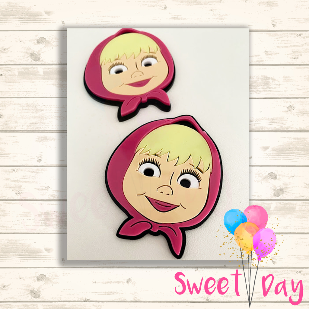 Aplique Marsha 6 cm ( 05 peças) - Comprar em Sweet Day