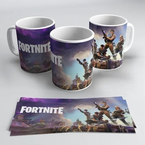 Taza Plastica/Ceramica Fortnite #101 - Newcaps Oficial