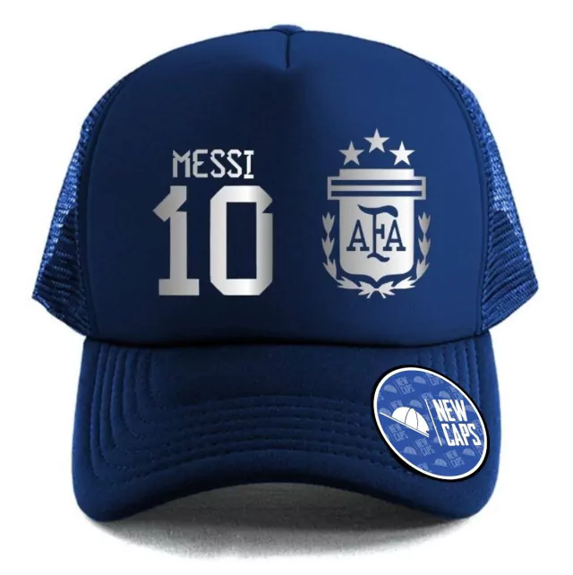 Gorra Trucker AFA Messi Campeon Mundial 2022