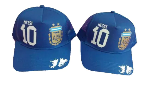 Gorra Trucker Messi Campeon Mundial 2022