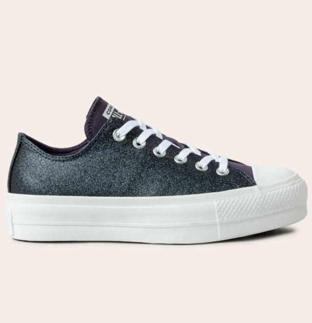 TÊNIS ALL STAR CB LIFT UVA PASSA/BRANCO/BRANCO T