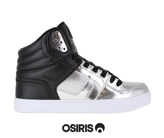 Zapatillas Osiris Clone Black Silver - Osiris Arg