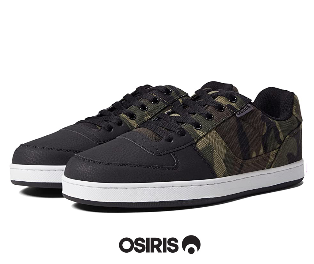 Zapatillas Osiris Relic Black Camo Green - Osiris Arg