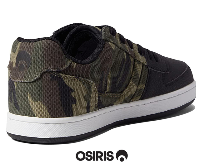 Zapatillas Osiris Relic Black Camo Green - Osiris Arg
