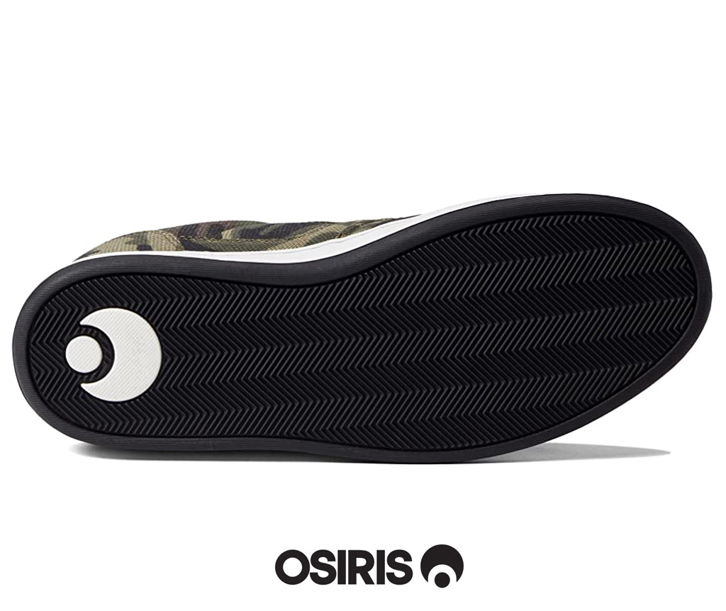 Zapatillas Osiris Relic Black Camo Green - Osiris Arg