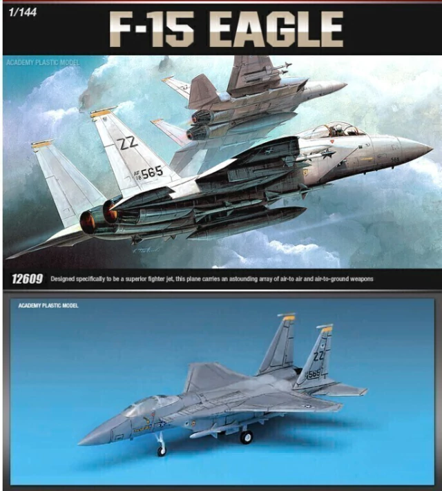 ACADEMY 1/144 12609 F-15C - Comprar en Hobbies Moron