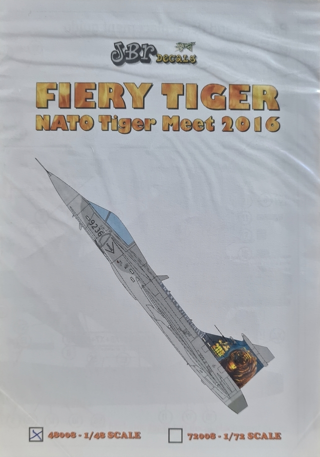 JBR Decals 1/48 48008 Fiery Tiger Nato Tiger Meet 2016