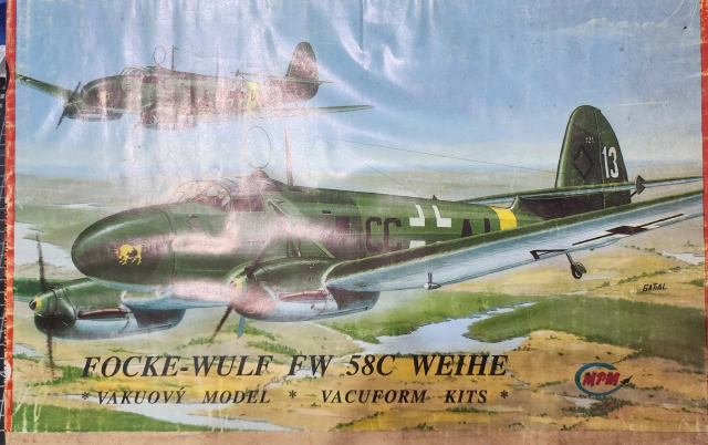 MPM 1/48 Focke Wulf FW-57 C weihe Vacuforme sm