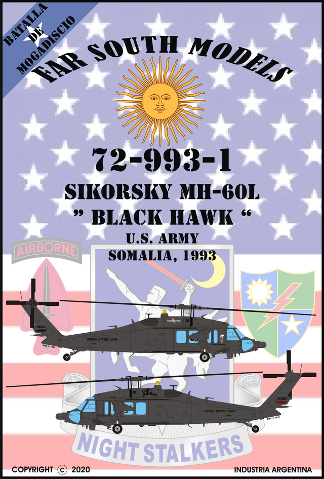 Far South Models 1/72 72-993-1 Sikorsky Mh-60l Black Hawk