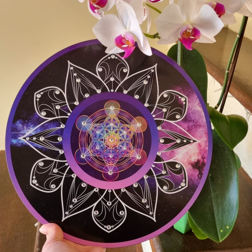 Mandala do Cubo de Metatron - Mandalas de Lux