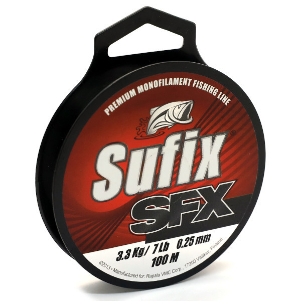 Linea de Monofilamento Sufix SFX 100 metros 20 Lbs Linea de Monofilamento Sufix SFX 100 metros 20 Lbs